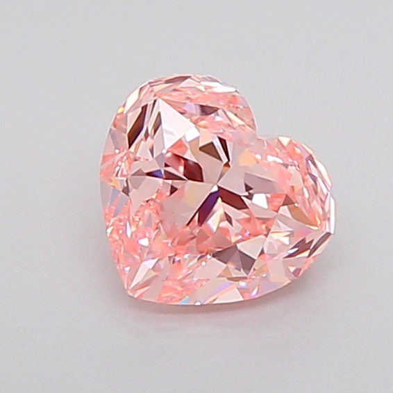 1210230-AD1Z36 HEART MODIFIED BRILLIANT 1.06Carat FANCY INTENSE PINK VVS 2
