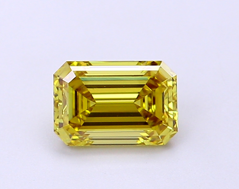 2603253-P-1-398-ESS Emerald 1.05 Fancy Intense Yellow VS1